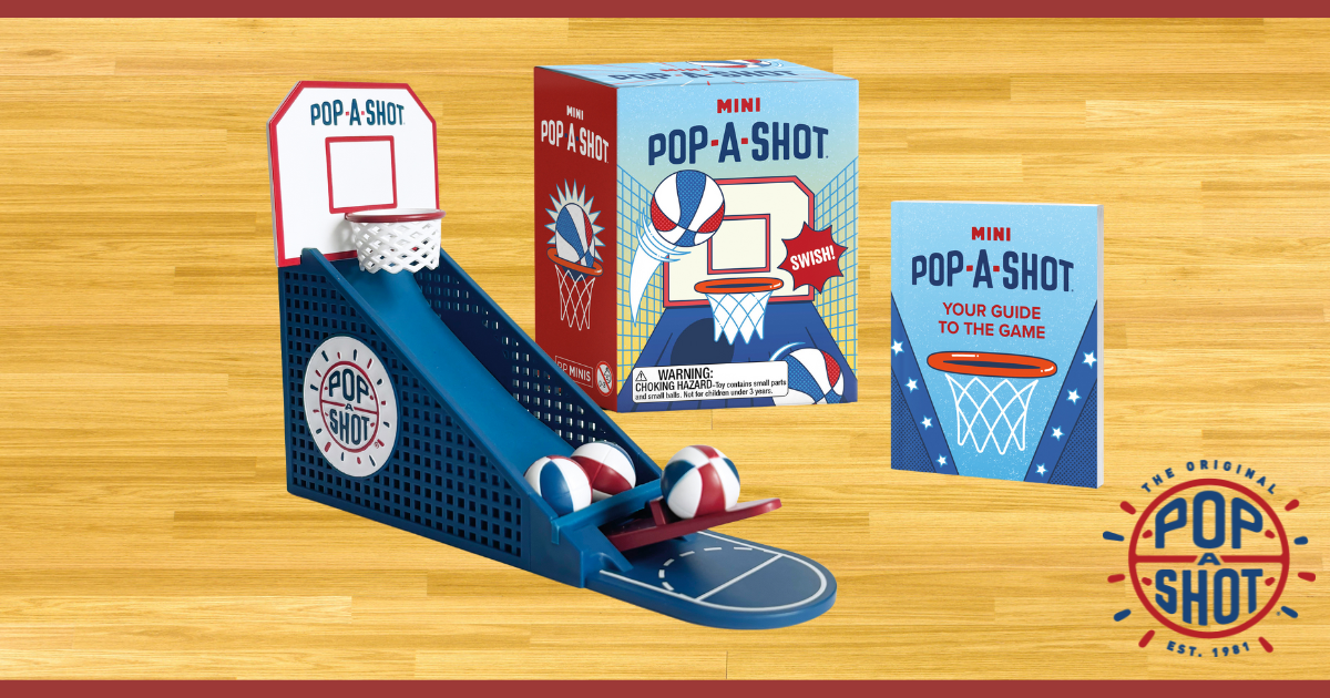 Dimensional Branding Group | Pop-A-Shot® Joins the Running Press Minis Line